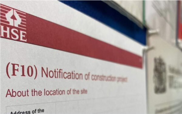 HSE F10 Notification: Complete Guide to Notifying Construction Projects