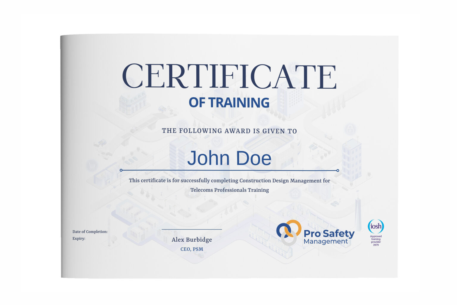 CDM Regulations 2015 for Telecoms Professionals E-Learning